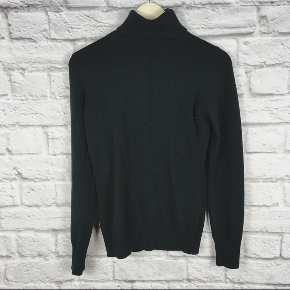French Connection | Sweaters | French Connection Dark Green Turtleneck ...